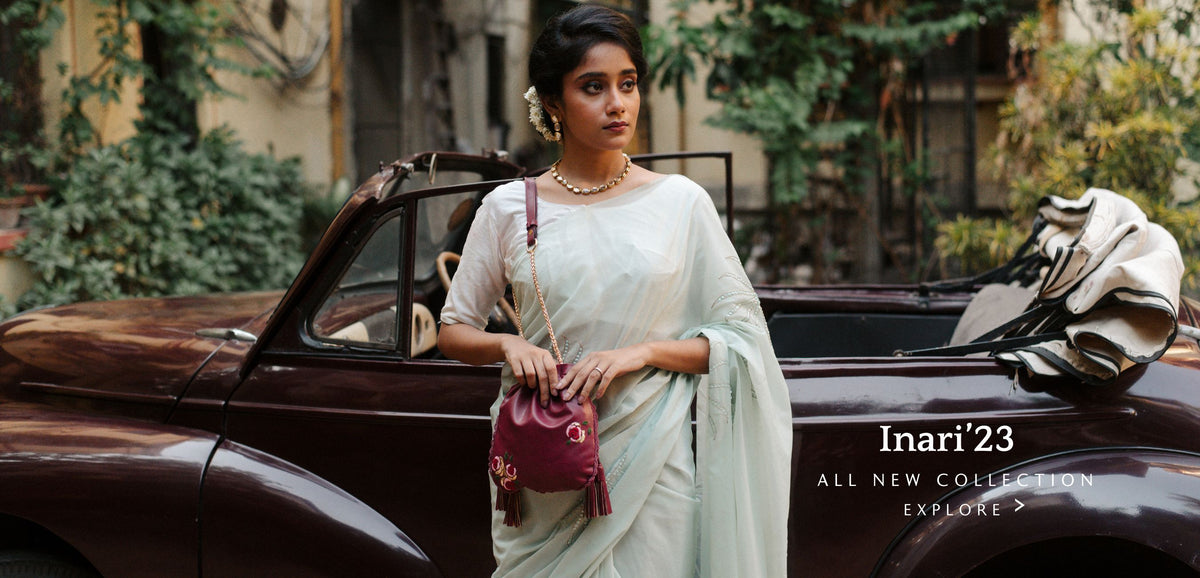 Welcome to Miri - Hand embroidered Vegan Leather Bags